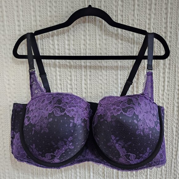 torrid | Intimates & Sleepwear | Torrid Plus Size Black And Purple Lace ...